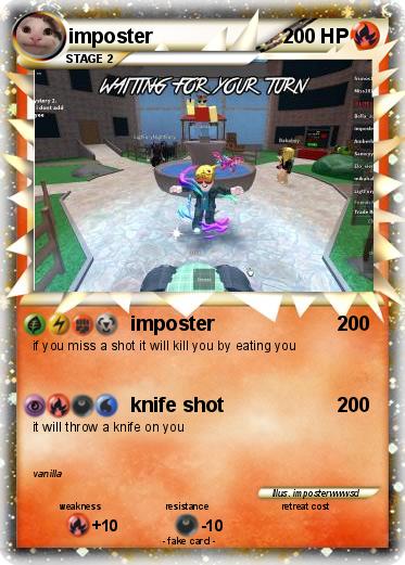 Pokémon imposter 215 215 - imposter - My Pokemon Card