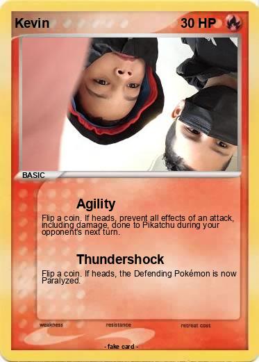 Pokémon Kevin 1867 1867 - Agility - My Pokemon Card