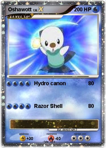 Pokémon Oshawott 356 356 - Hydro canon - My Pokemon Card