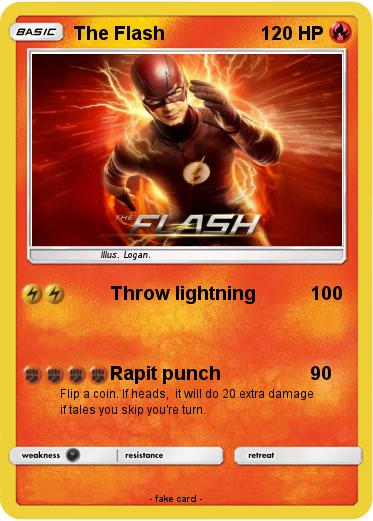 Pokémon The Flash 274 274 - Throw lightning - My Pokemon Card