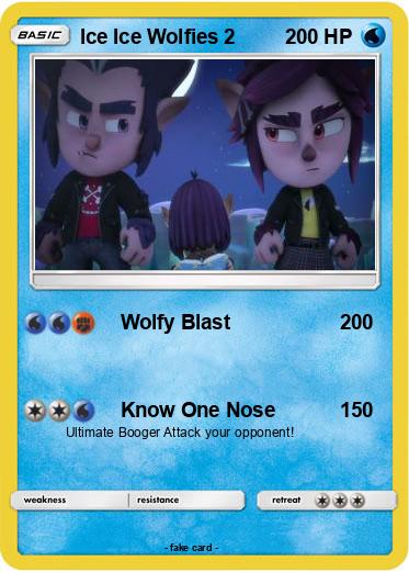 Pokémon Ice Ice Wolfies 2 2 - Wolfy Blast - My Pokemon Card