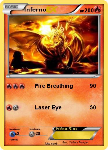 Pokémon Inferno 416 416 - Fire Breathing - My Pokemon Card