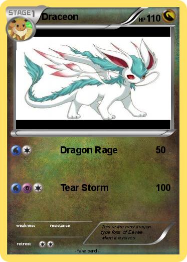 Pokémon Draceon 50 50 - Dragon Rage - My Pokemon Card
