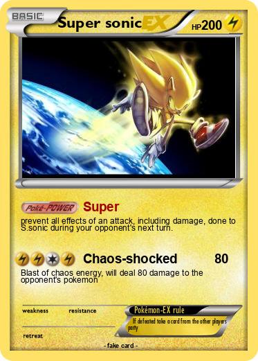 Pokémon Super sonic 3414 3414 - Super - My Pokemon Card