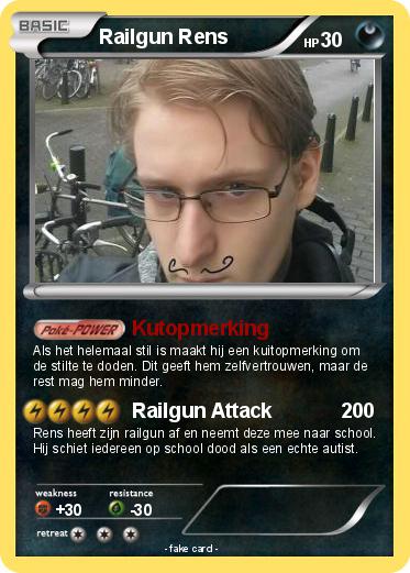 Pokémon Railgun Rens - Kutopmerking - My Pokemon Card