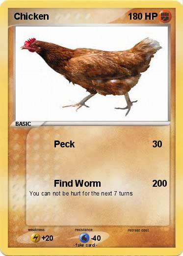 Pokémon Chicken 864 864 - Peck - My Pokemon Card