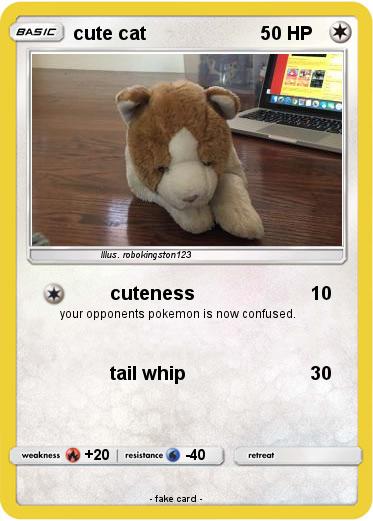 Pokémon cute cat 181 181 - cuteness - My Pokemon Card
