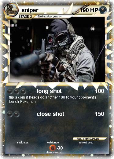 Pokémon sniper 1092 1092 - long shot - My Pokemon Card