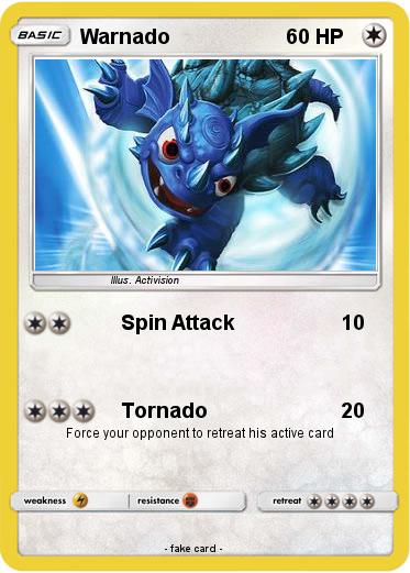 Pokémon Warnado 136 136 - Spin Attack - My Pokemon Card