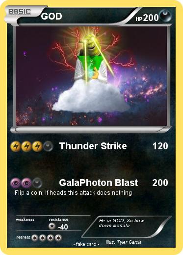 Pokémon GOD 1586 1586 - Thunder Strike - My Pokemon Card