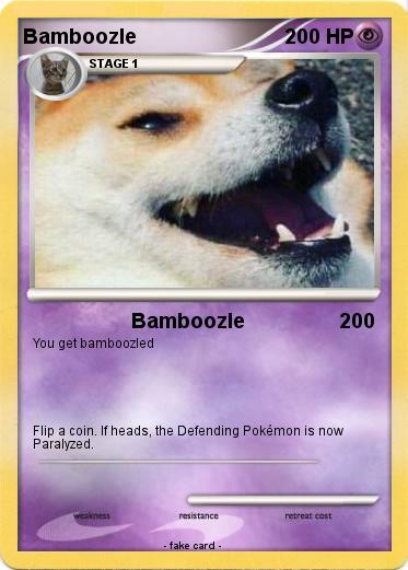 Pokémon Bamboozle - Bamboozle - My Pokemon Card