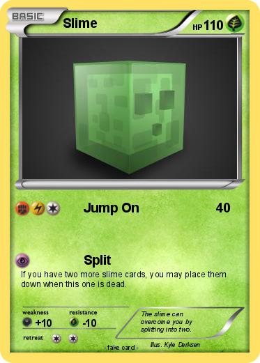 Pokémon Slime 375 375 - Jump On - My Pokemon Card