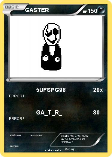 Pokémon GASTER 246 246 - 5UFSPG98 - My Pokemon Card