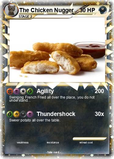 Pokémon The Chicken Nugger - Agility - My Pokemon Card
