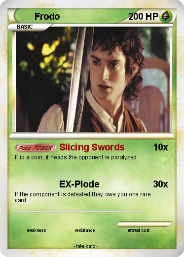 Pokémon Frodo 80 80 - Slicing Swords - My Pokemon Card