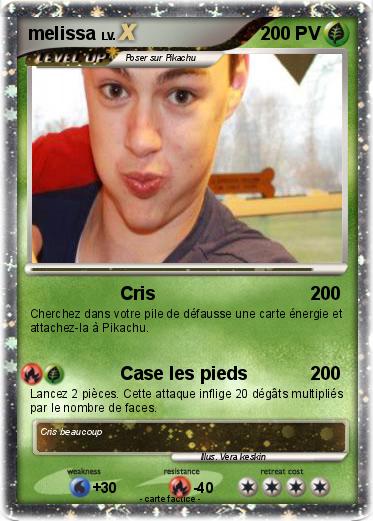 Pokémon melissa 143 143 - Cris - Ma carte Pokémon