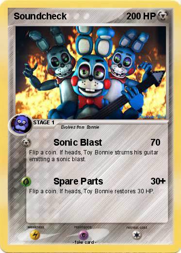 Pokémon Soundcheck - Sonic Blast - My Pokemon Card