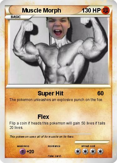 Pokémon Muscle Morph - Super Hit - My Pokemon Card