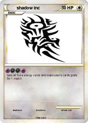 Pokémon shadow inc - My Pokemon Card