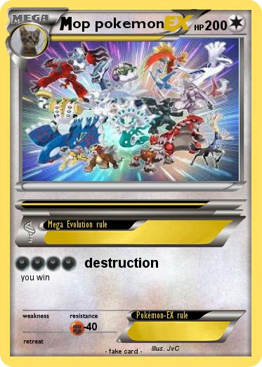 Pokémon op pokemon 9 9 - destruction - My Pokemon Card