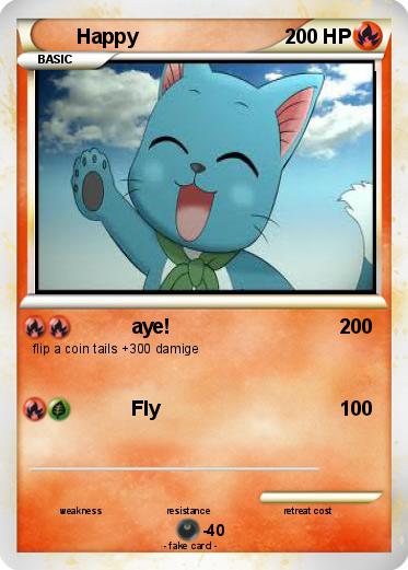 Pokémon Happy 1143 1143 - aye! - My Pokemon Card