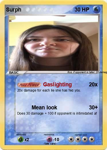 Pokémon Surph - Gaslighting - My Pokemon Card