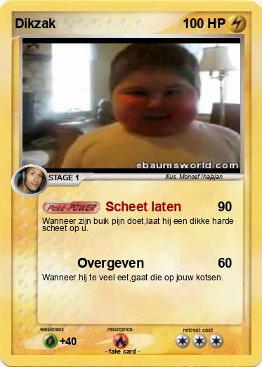 Pokémon Dikzak 63 63 - Scheet laten - My Pokemon Card