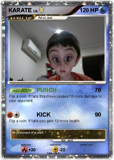 Pokémon KARATE 275 275 - PUNCH - My Pokemon Card