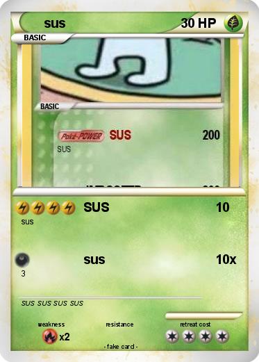Pokémon sus 238 238 - SUS - My Pokemon Card