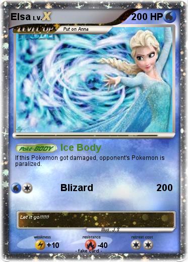 Pokémon Elsa 924 924 - Ice Body - My Pokemon Card