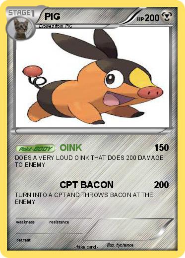 Pokémon PIG 655 655 - OINK - My Pokemon Card