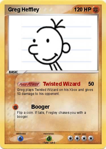 Pokémon Greg Heffley 221 221 - Twisted Wizard - My Pokemon Card