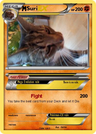 Pokémon Suri 7 7 - Fight - My Pokemon Card