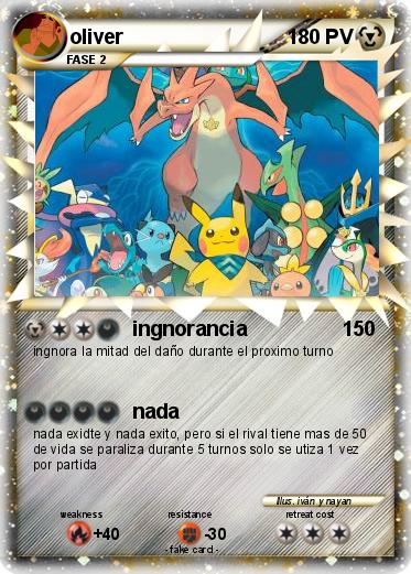 Pokémon oliver 512 512 - ingnorancia - Mi carta pokémon