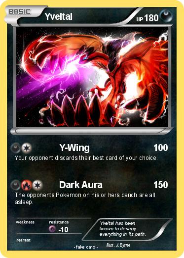 Pokémon Yveltal 1110 1110 - Y-Wing - My Pokemon Card