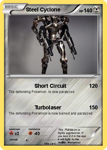 Pokémon Steel Cyclone 1 1 - Short Circuit - My Pokemon Card