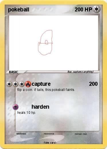 Pokémon pokeball 296 296 - capture - My Pokemon Card