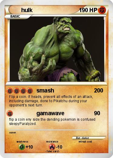 Pokémon hulk 1140 1140 - smash - My Pokemon Card