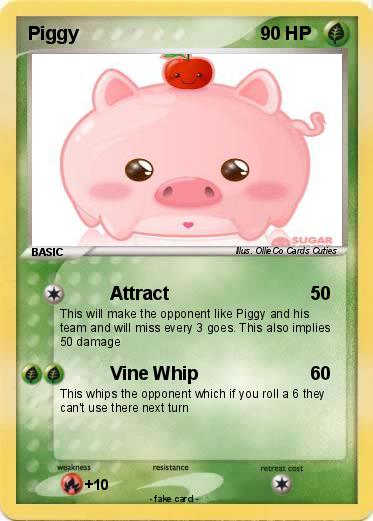 Pokémon Piggy 319 319 - Attract - My Pokemon Card