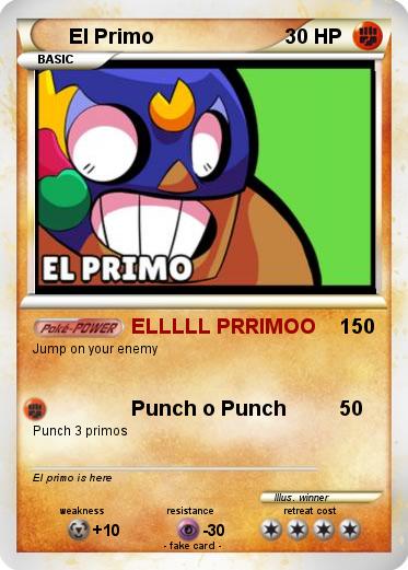 Pokémon El Primo 3 3 - ELLLLL PRRIMOO - My Pokemon Card