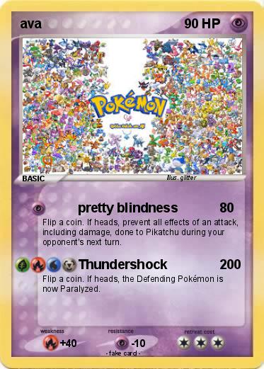 Pokémon ava 75 75 - pretty blindness - My Pokemon Card