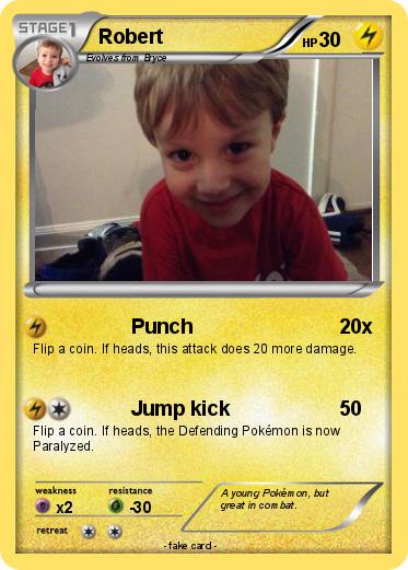 Pokémon Robert 506 506 - Punch - My Pokemon Card