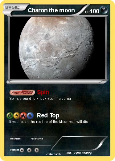 Pokémon Charon the moon - Spin - My Pokemon Card