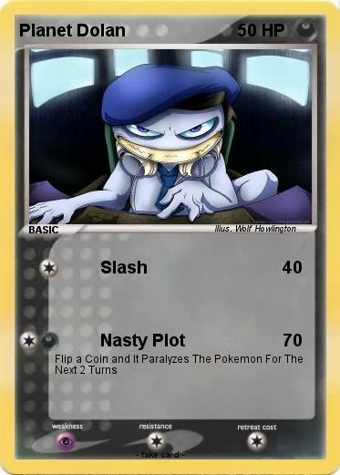 Pokémon Planet Dolan 1 1 - Slash - My Pokemon Card