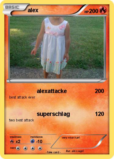 Pokémon alex 1781 1781 - alexattacke - My Pokemon Card