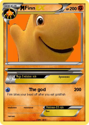 Pokémon Finn 1872 1872 - The god - My Pokemon Card