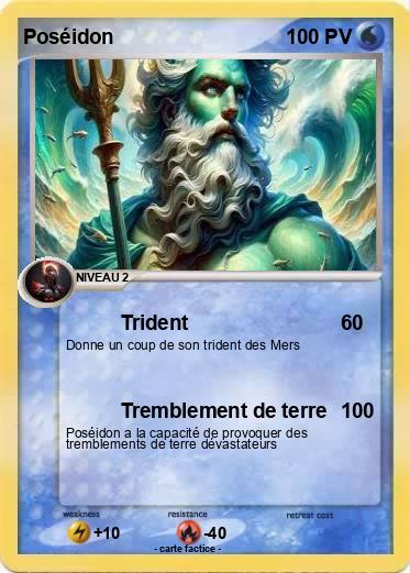 Pokémon Poseidon 1033 1033 - Trident - Ma carte Pokémon