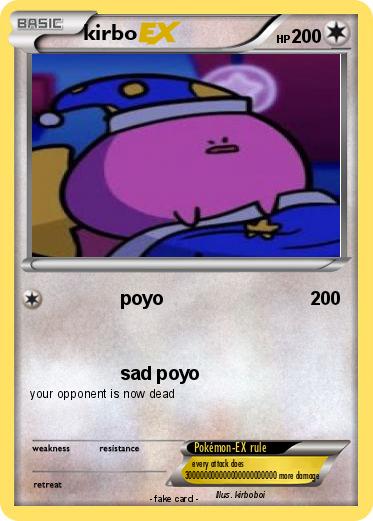 Pokémon kirbo 122 122 - poyo - My Pokemon Card
