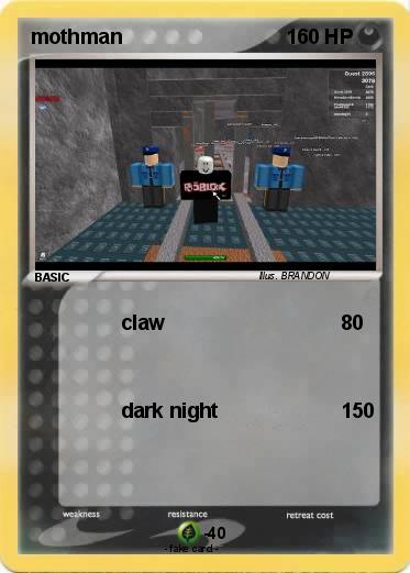 Pokémon mothman 20 20 - claw - My Pokemon Card