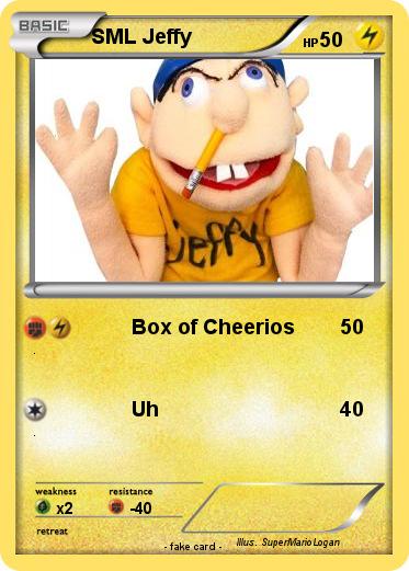 Pokémon SML Jeffy 5 5 - Box of Cheerios - My Pokemon Card